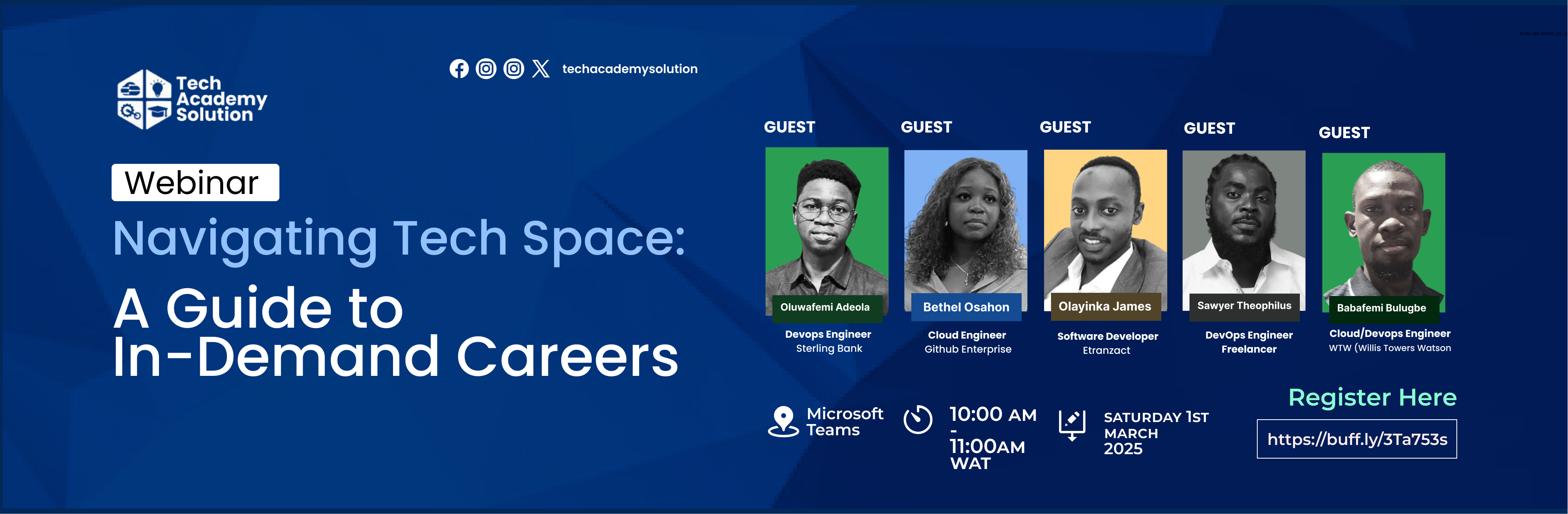 Webinar - TechAcademy Solution